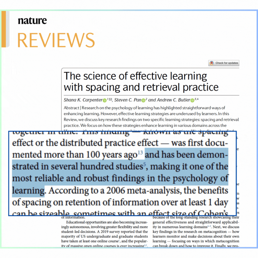 Learntime - science backed learning